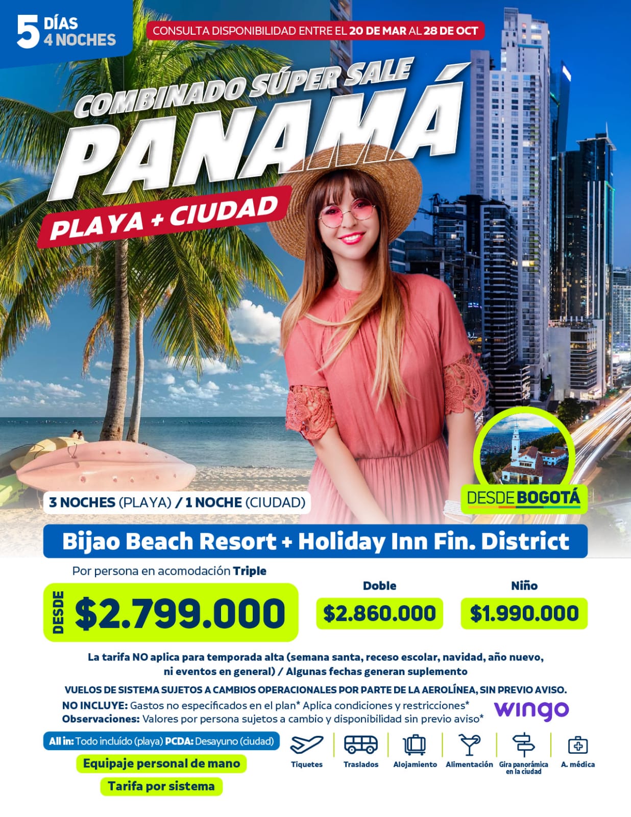 Panamá - Agencia de viajes Bogotá